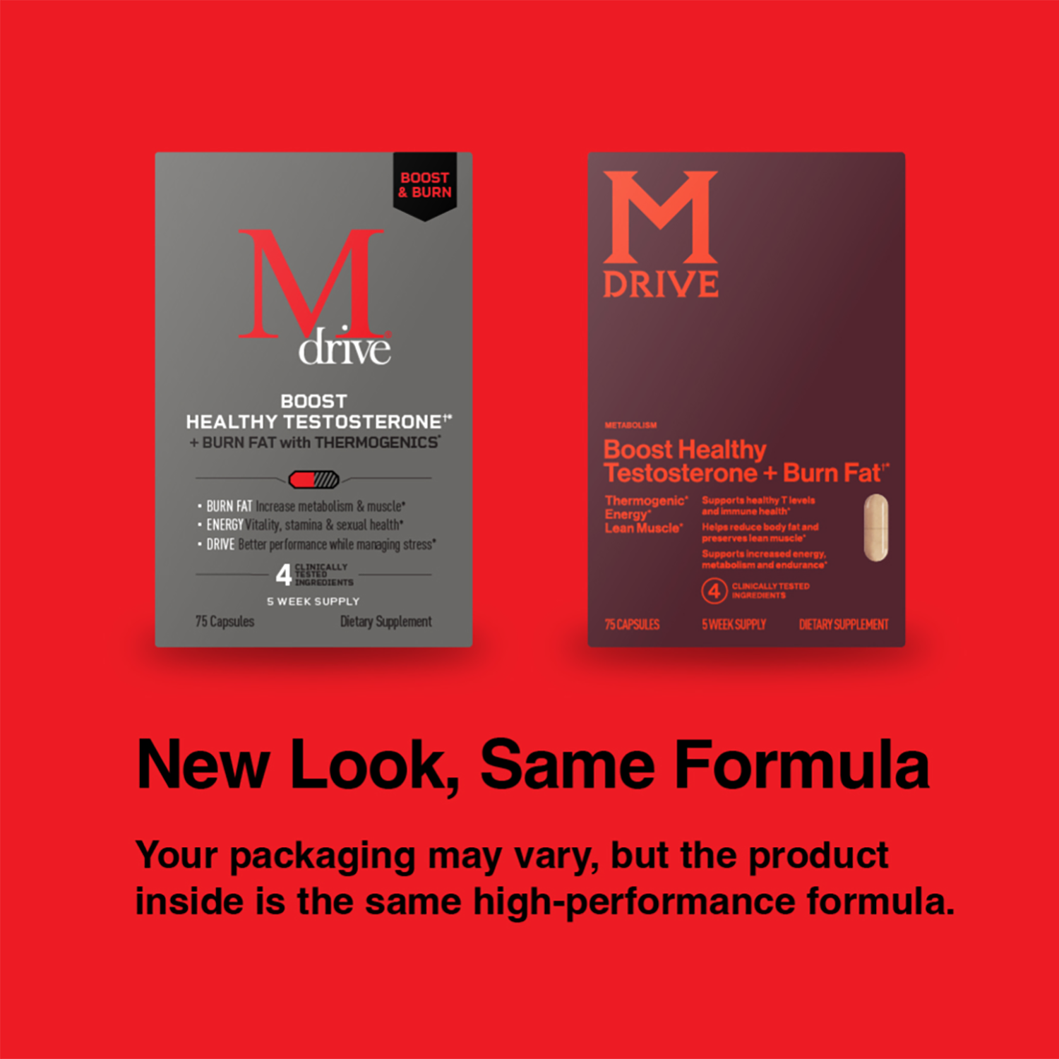 Shop Mdrive Boost and Burn | Boost Testosterone & Burn Fat