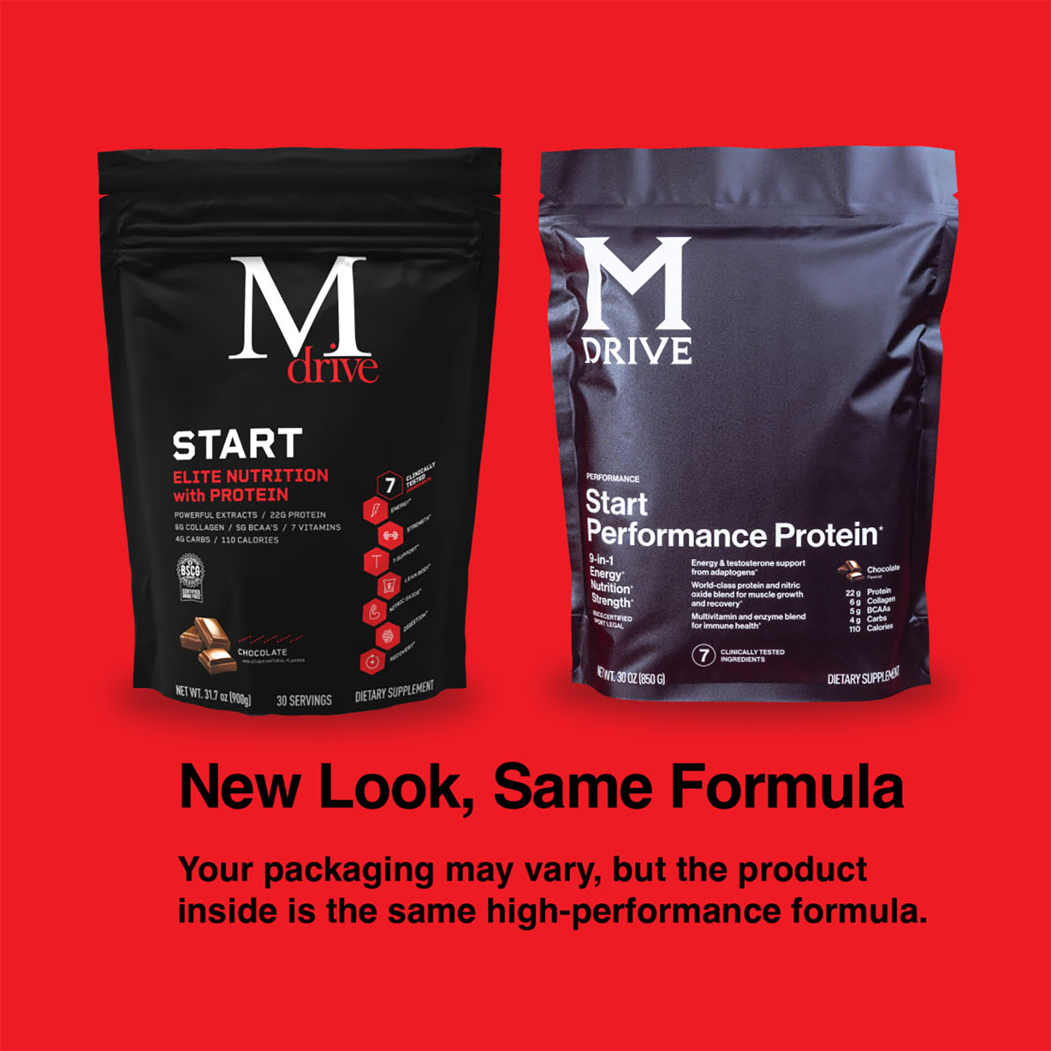 Mdrive Start | 6 Blend Protein Powder | Energy & Nutrition