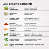 M Drive Start – Whey Protein Powder Shake to Improve Strength for Men ...