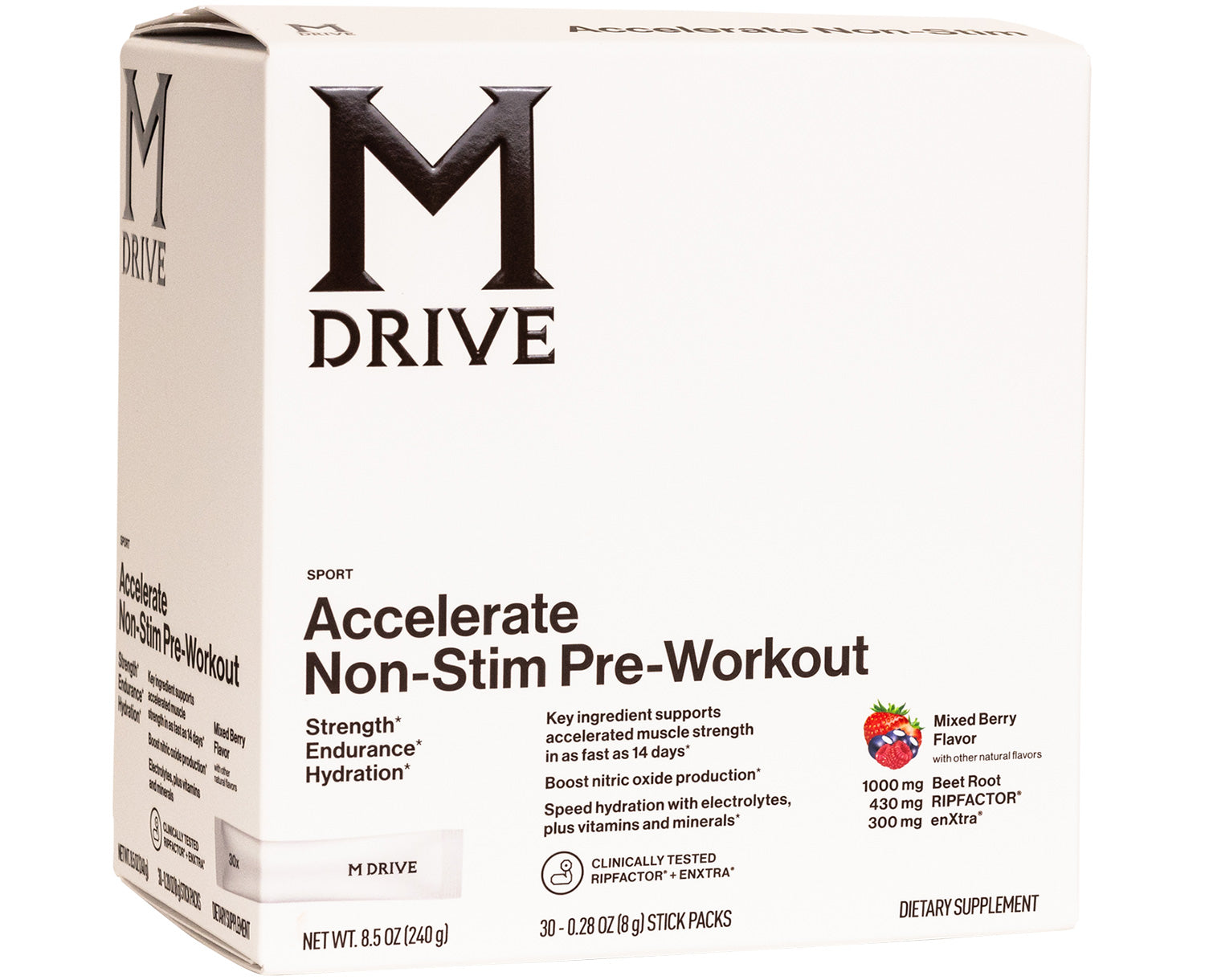 M Drive Accelerate | Pre-Workout to Accelerate Strength Gains – Mdrive