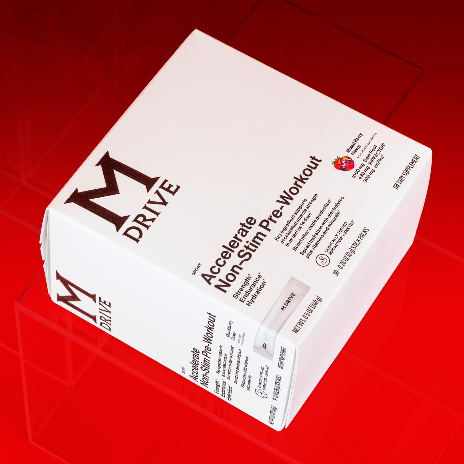 M Drive Accelerate | Pre-Workout to Accelerate Strength Gains