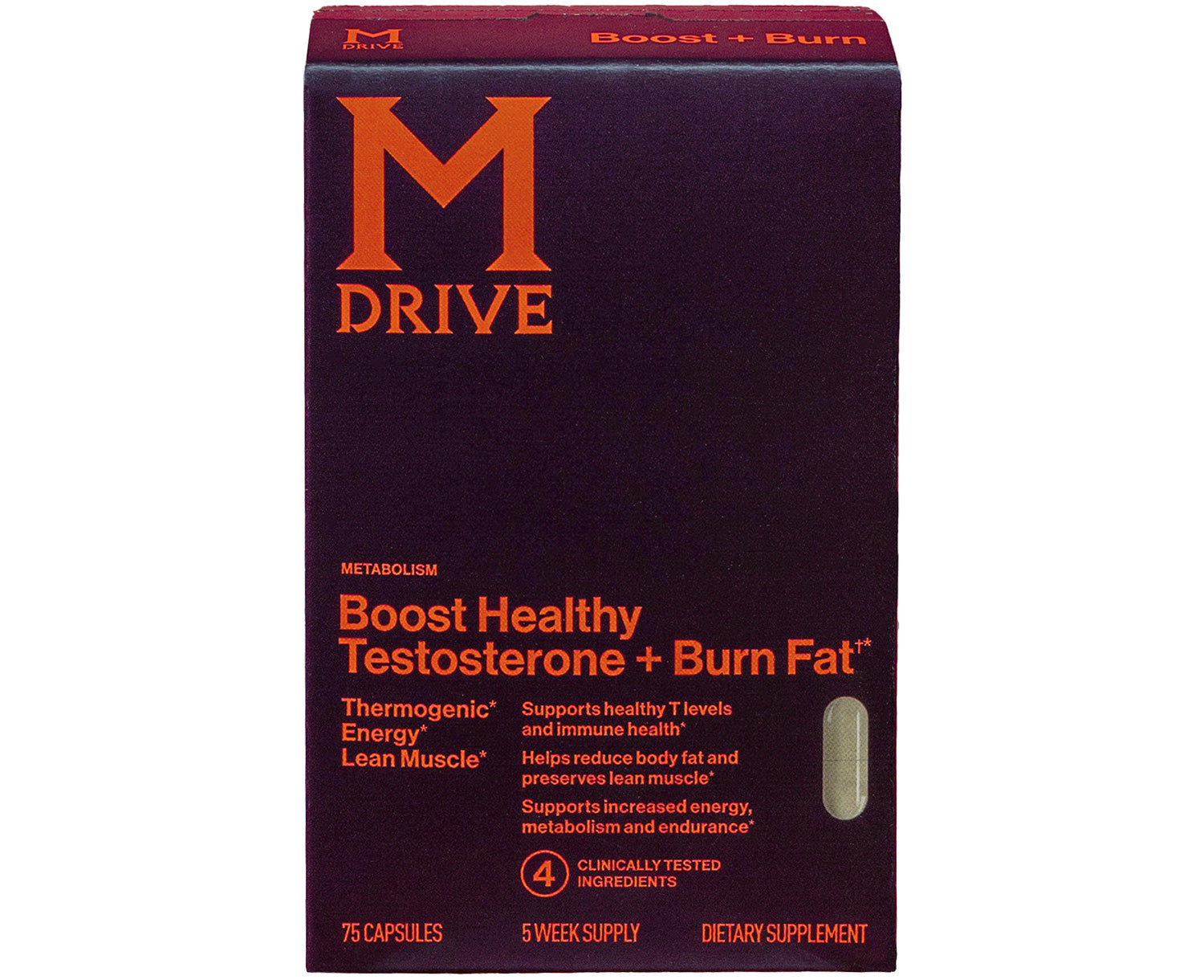 Mdrive Boost and Burn | Burn Fat & Boost Testosterone