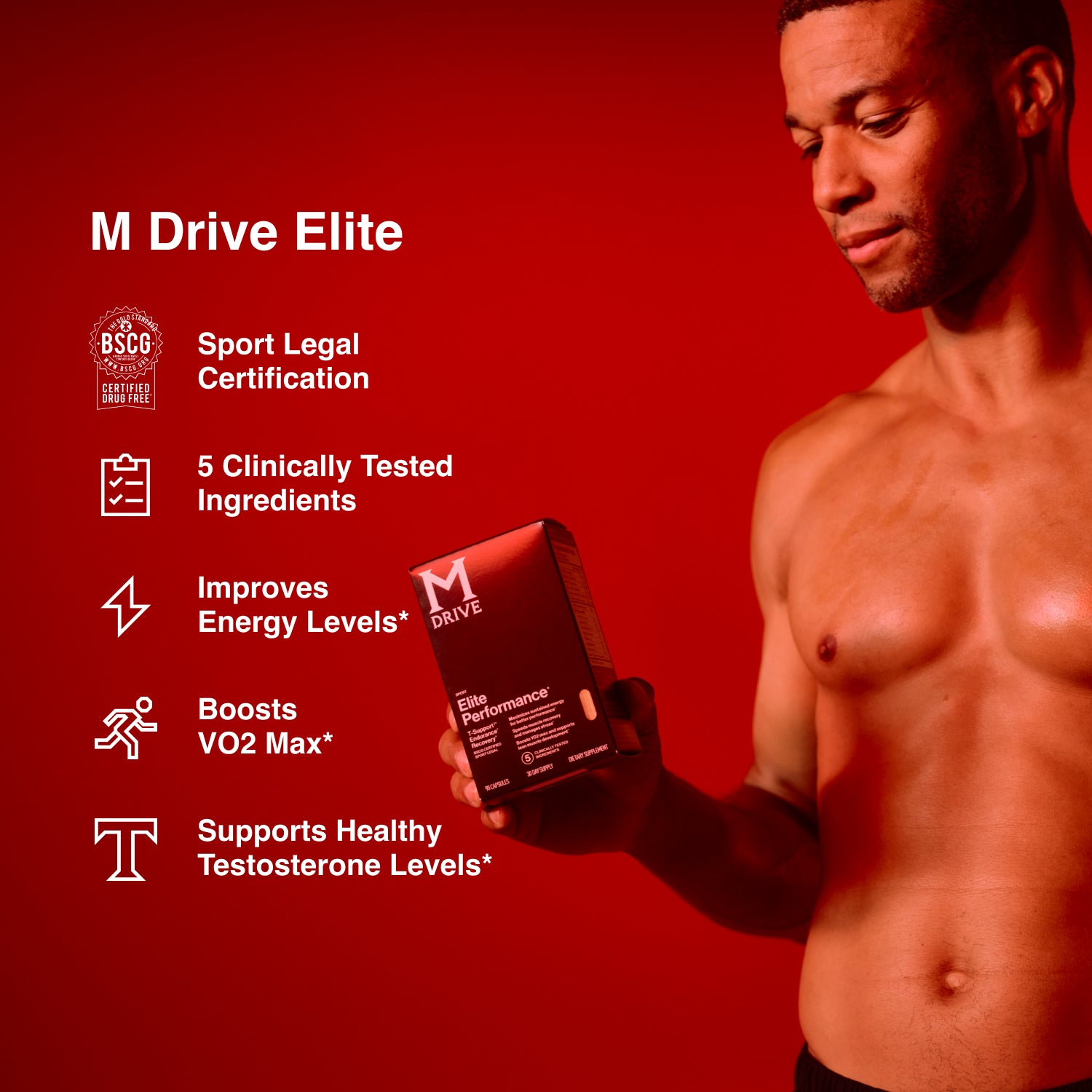 Mdrive Elite | Boost Endurance & VO2 Max | Mdrive Supplements