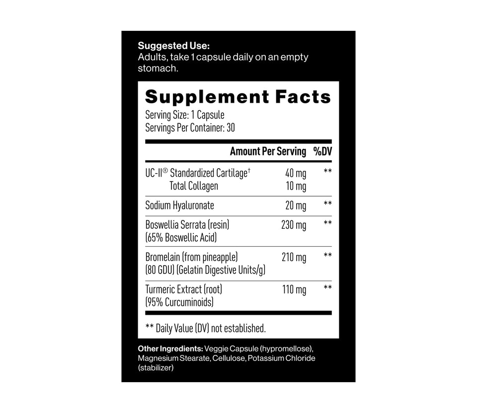 M Drive Joint – Joint Health Supplement, Collagen Peptides & Turmeric ...