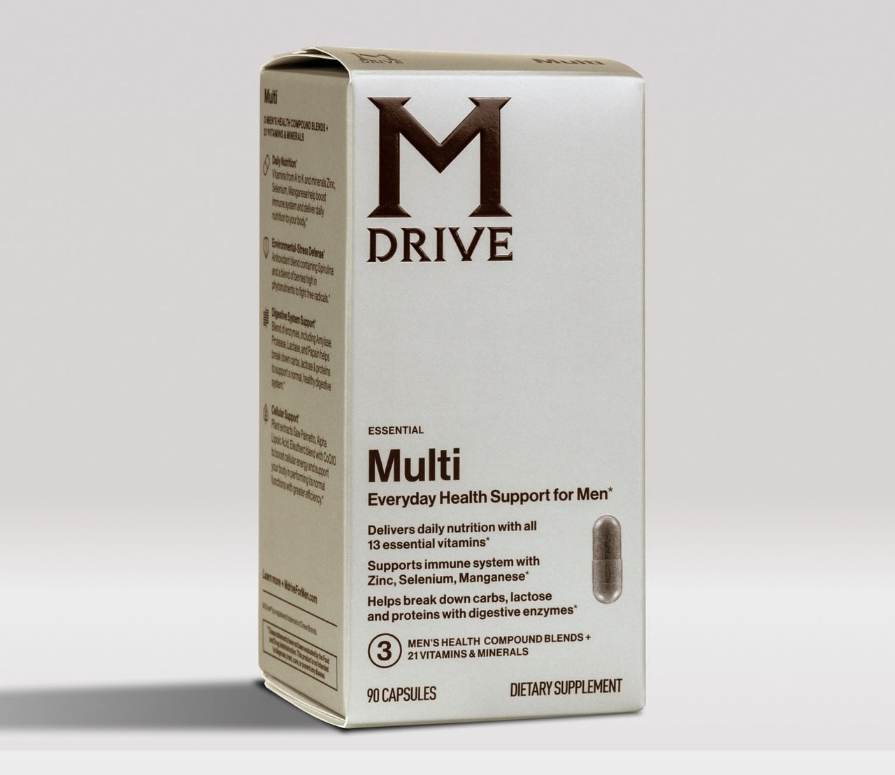 M Drive Multi - Daily Multi Vitamin Health Supplement for Men – Mdrive