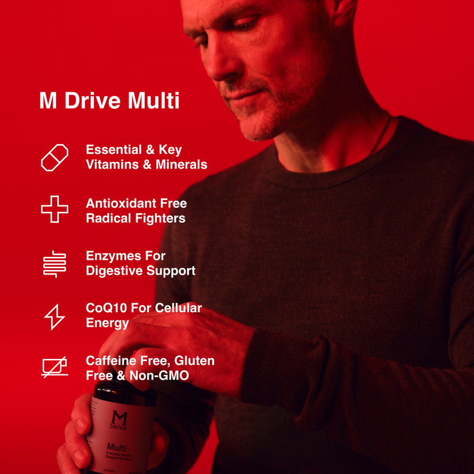 M Drive Multi - Daily Multi Vitamin Health Supplement for Men – Mdrive