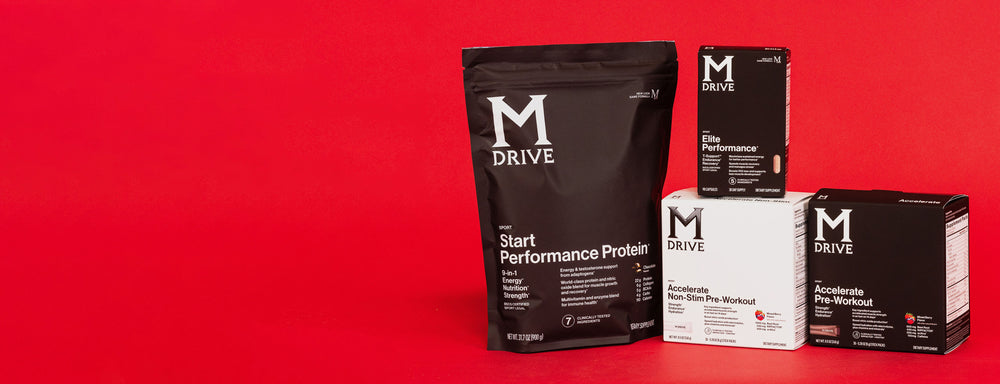 Mdrive | Supplements for Driven Men | Energy, Strength, Drive