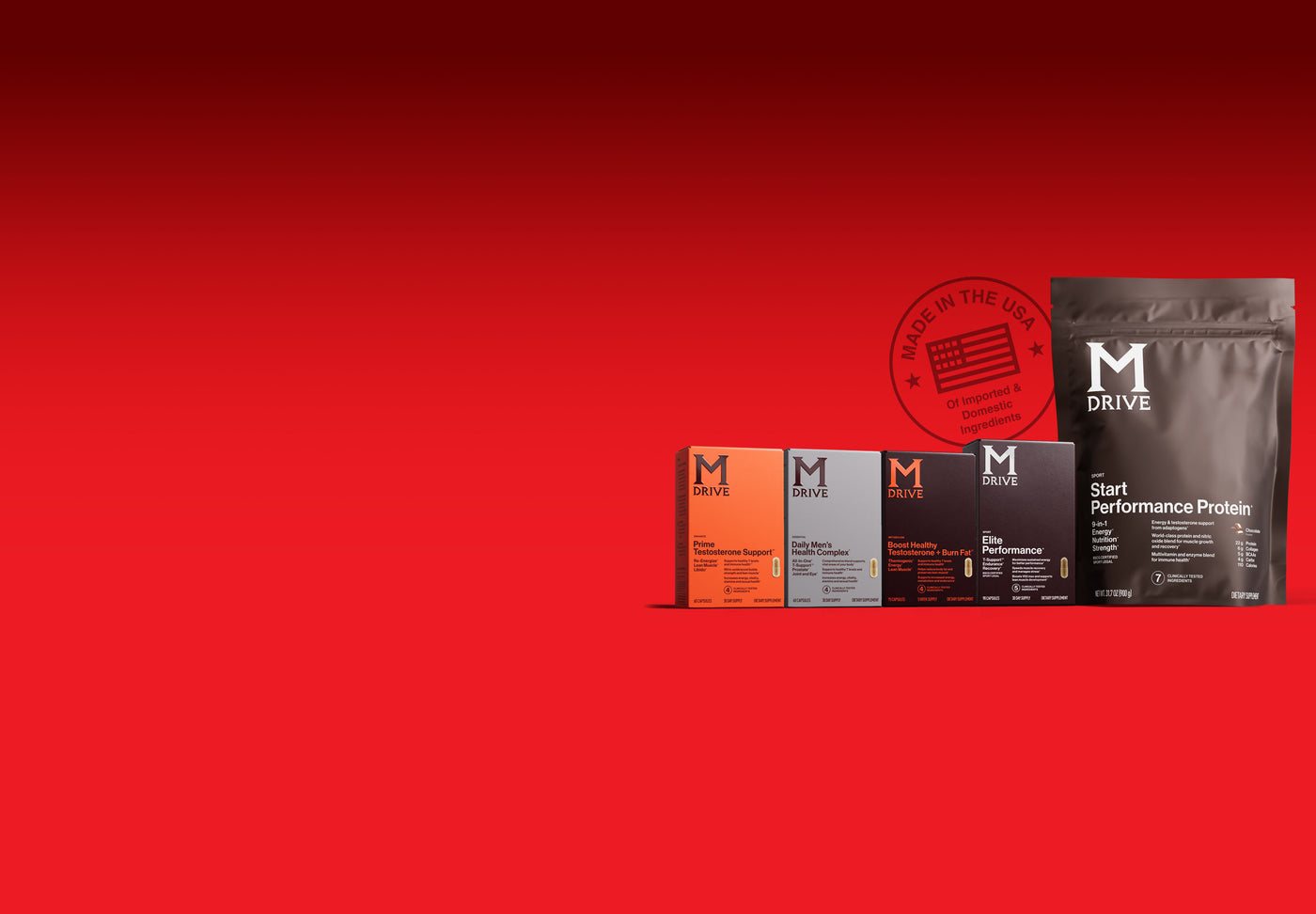 M Drive | Men's Supplements | Energy, Strength, Drive – Mdrive