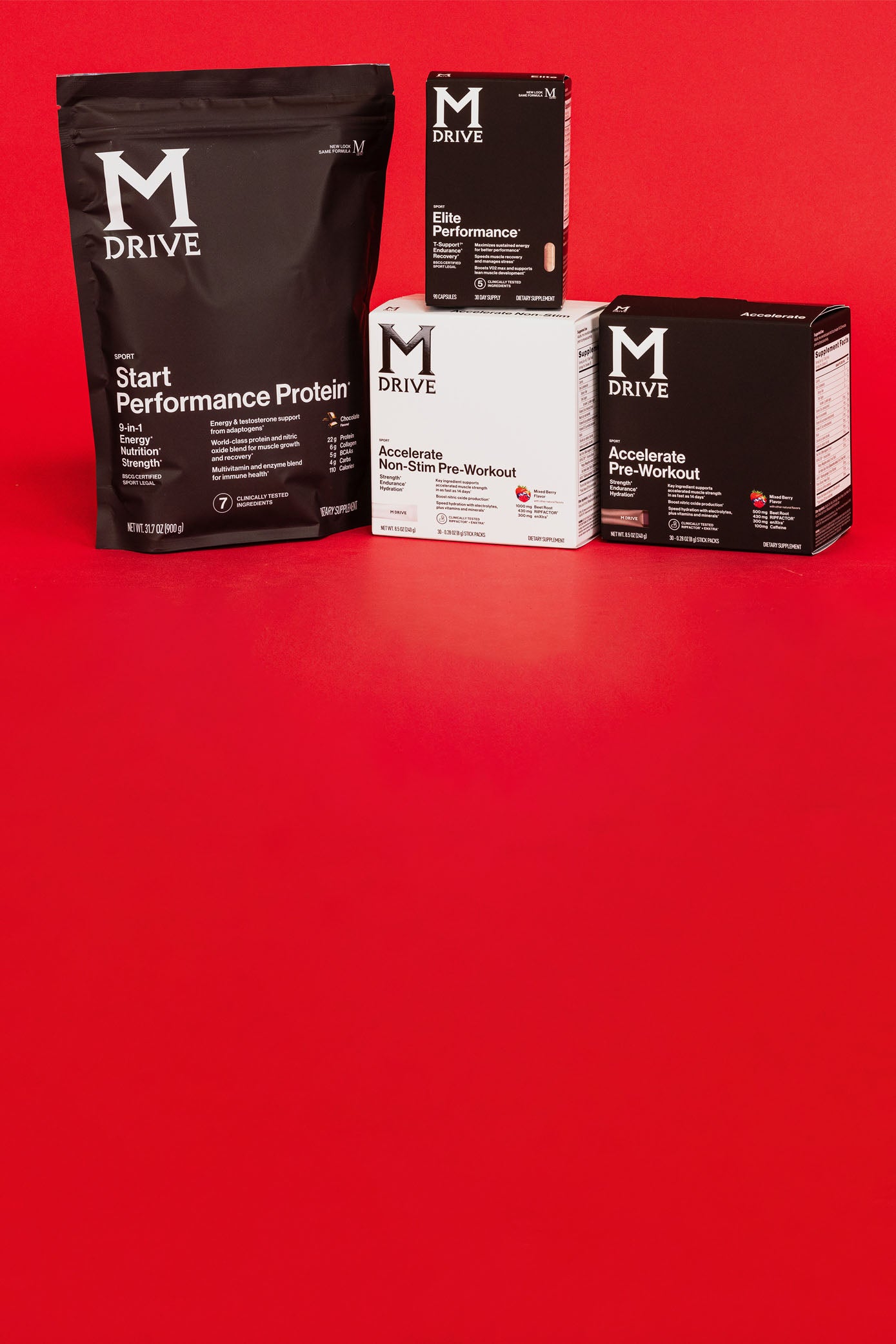 Mdrive | Supplements for Driven Men | Energy, Strength, Drive