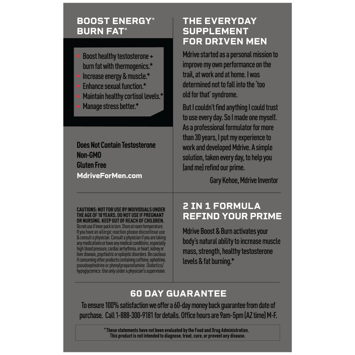 Mdrive Supplements For Men | Shop